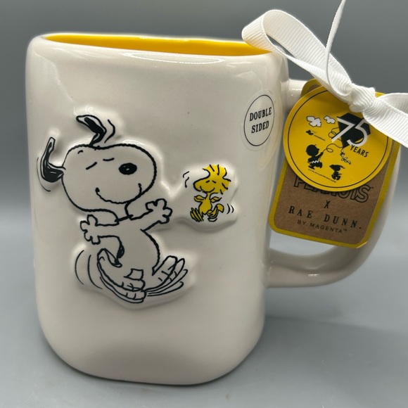 Rae Dunn | Dining | Rae Dunn Peanuts 75 Years Snoopy And Woodstock Best ...